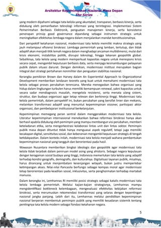 Transformasi Lembaga Strategis untuk Indonesia Maju | PDF