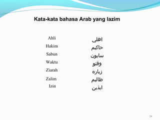 Tulisan jawi | PPT