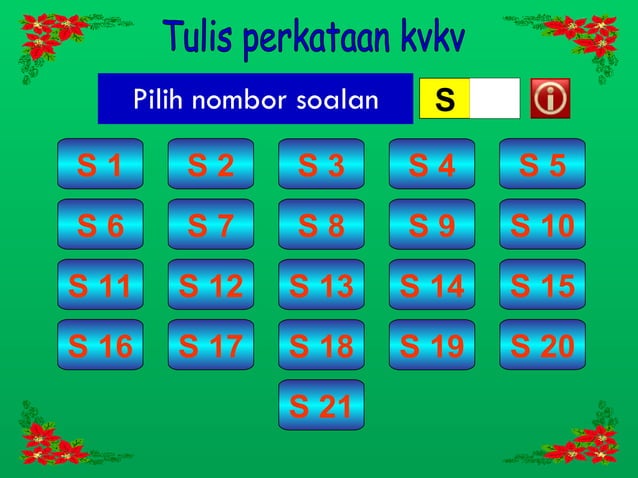 Tulis perkataan kvkv | PPT