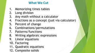 GED Math Presentation 2017 | PPT
