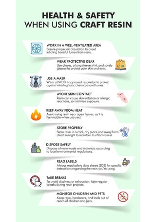 Health & Safety When Using Craft Resin Art | PDF