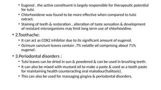 tulsi article informative presentation.pptx