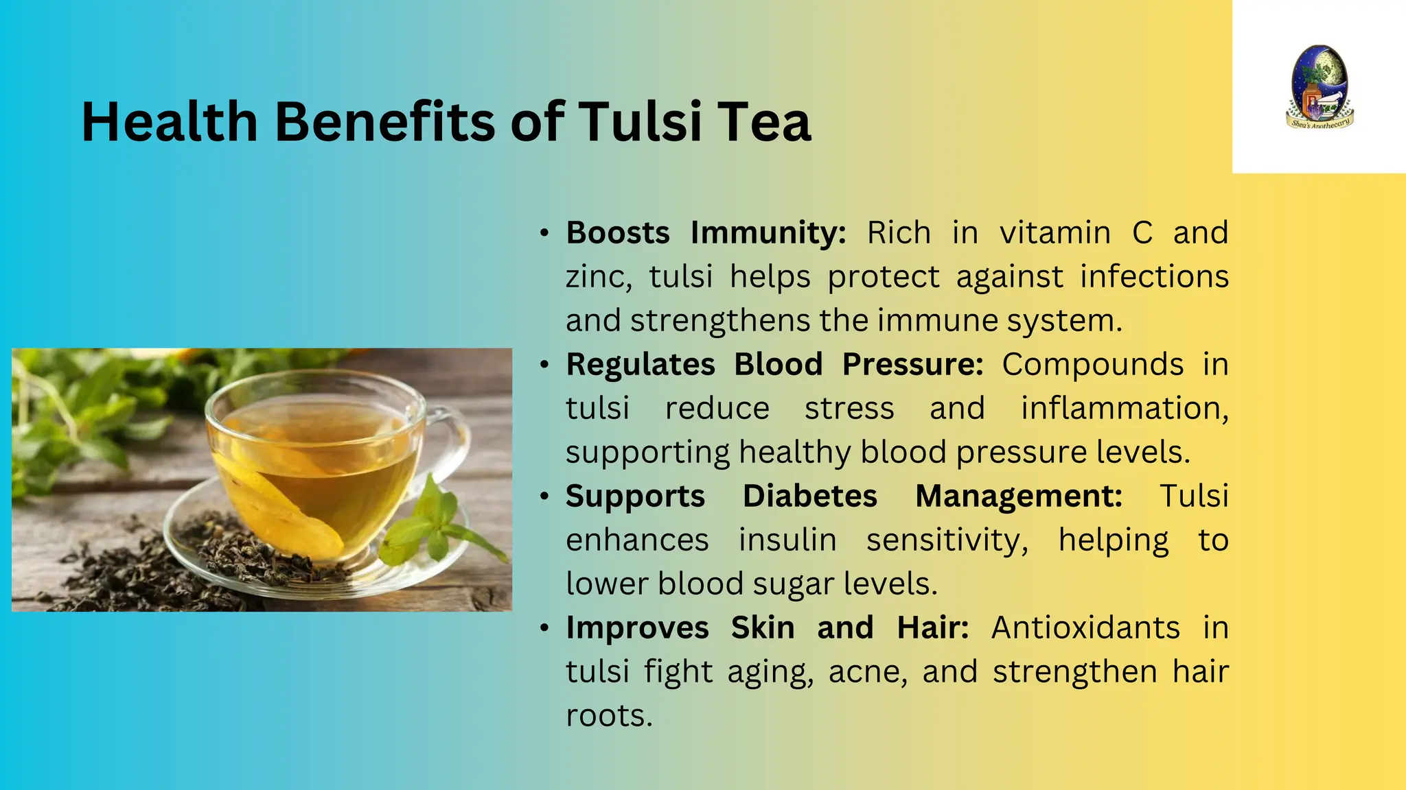 Tulsi Tea Benefits Side Effects And Dosage Ppt