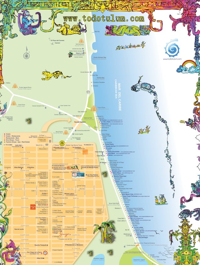 Tulum Map | PDF