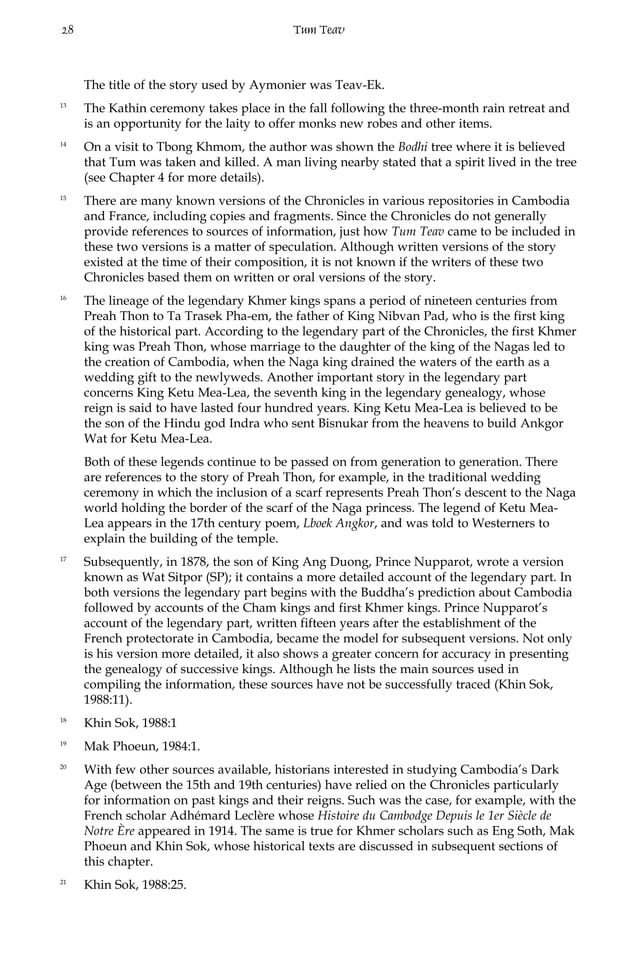 History of Tum teav | PDF