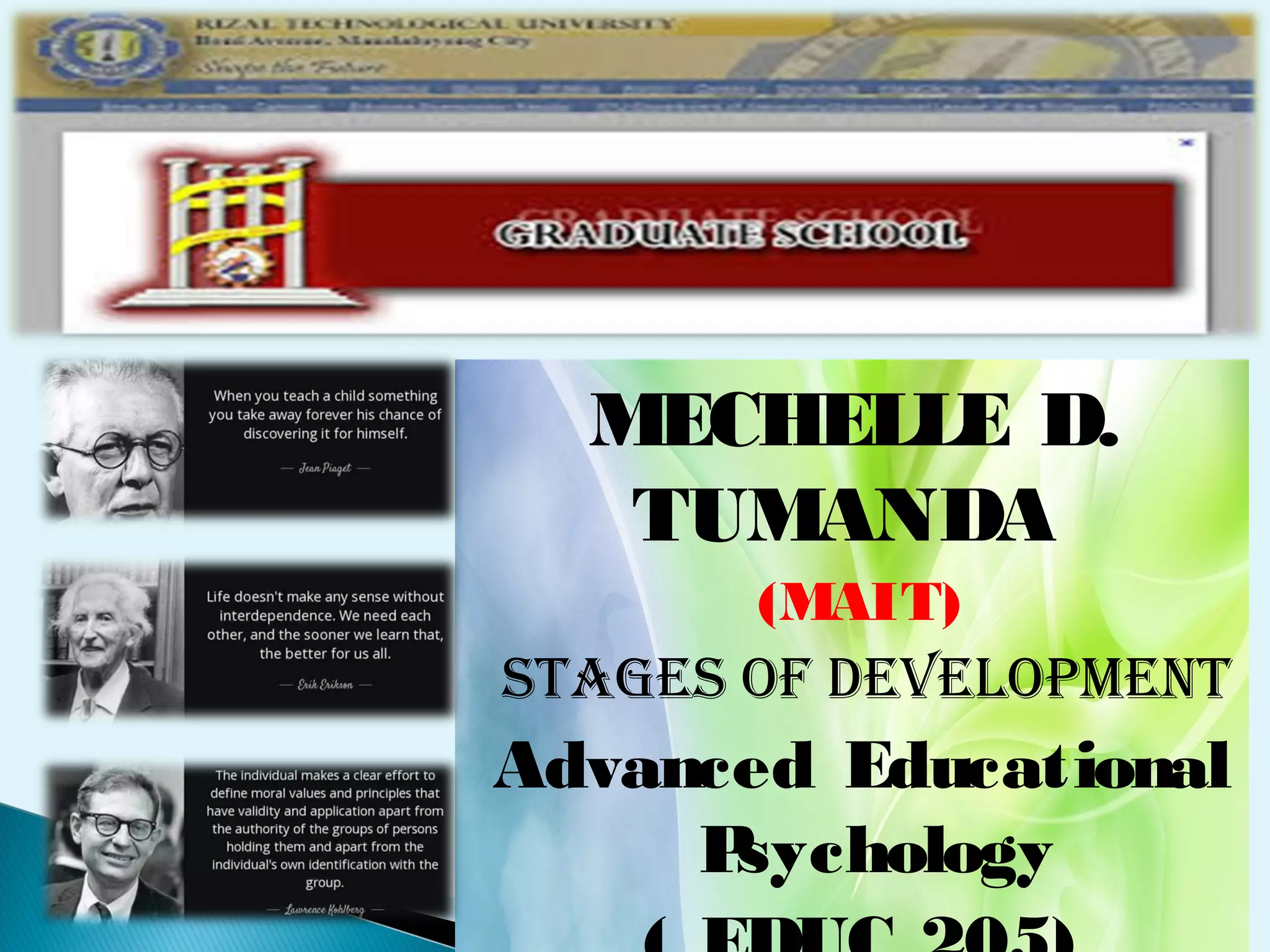 Stages of Development | PPT