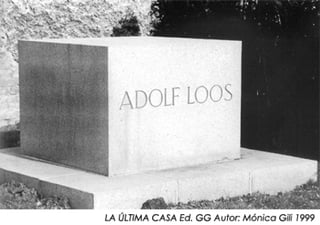 Tumba Adolf Loos | PDF