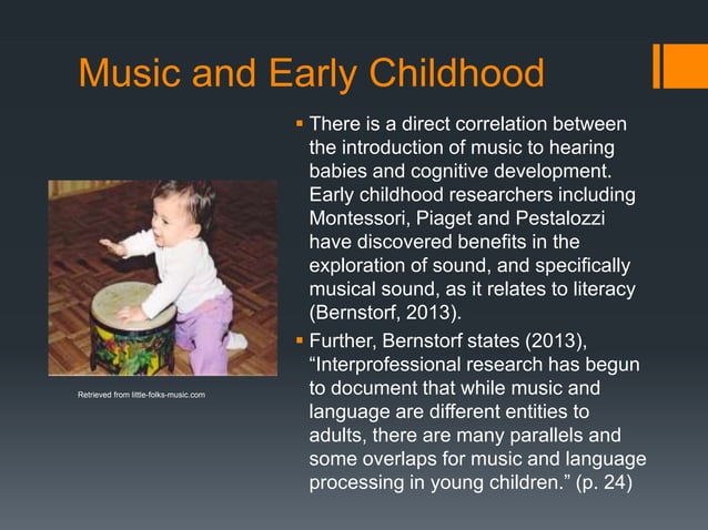 Music and Early Childhood Education for Deaf and Hard of Hearing ...
