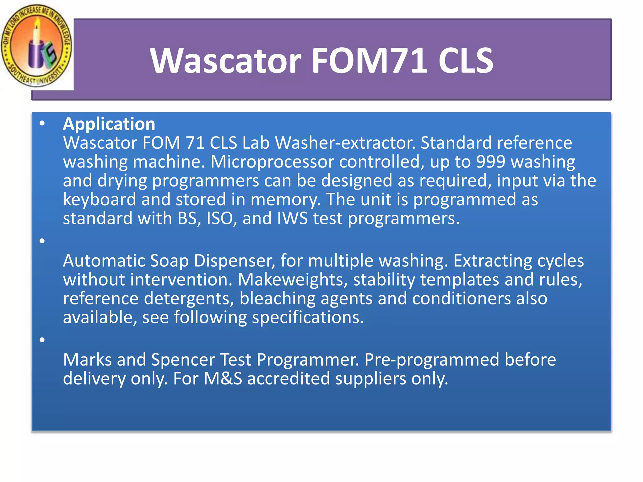 Tumble dryer and launder machine | PPTX