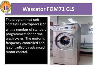 Tumble dryer and launder machine | PPTX