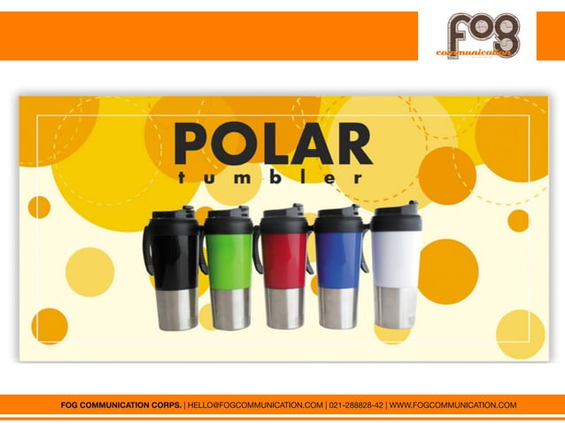Barang Merchandise Souvenir Promosi Tumbler - Botol Minum | PDF