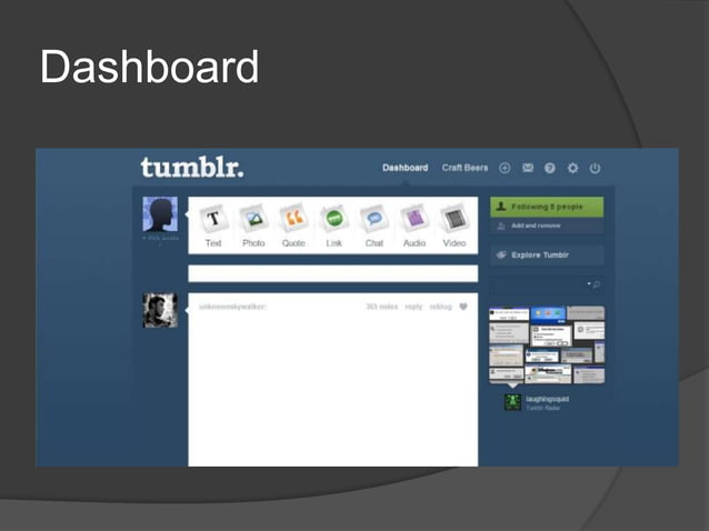 Tumblr | PPT