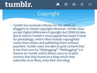 Tumblr Definitions