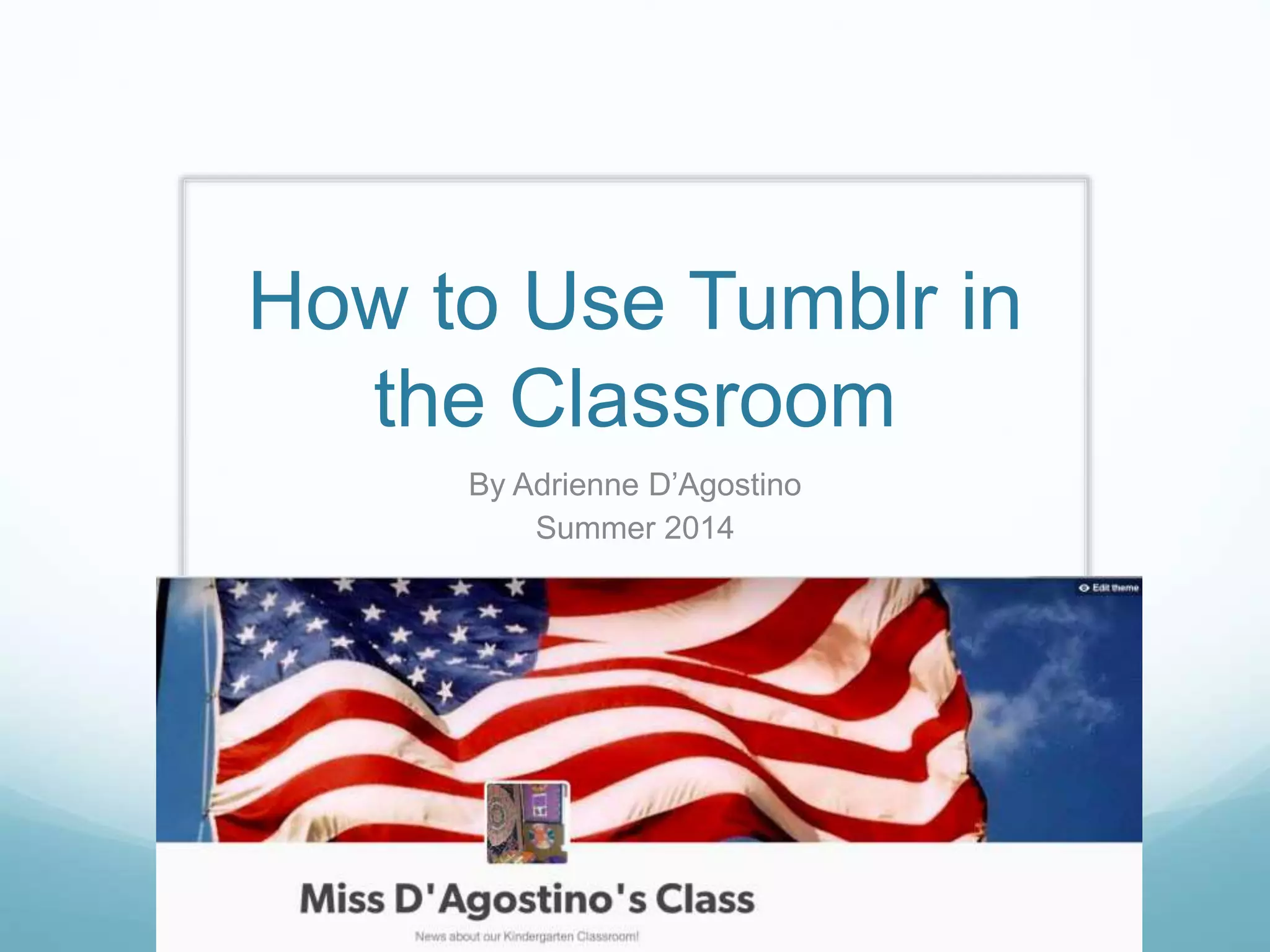 Tumblr powerpoint | PPTX