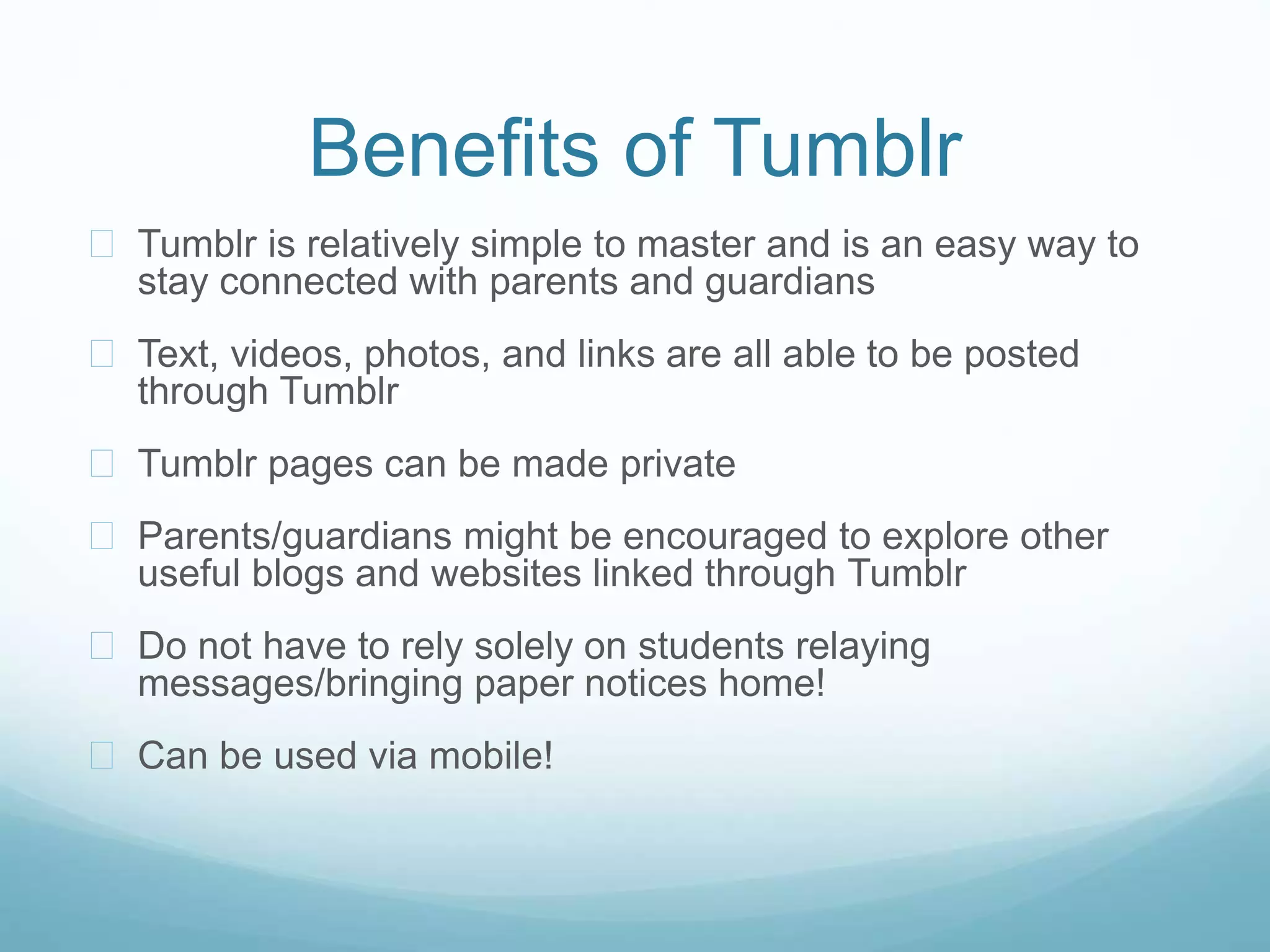 Tumblr powerpoint | PPTX