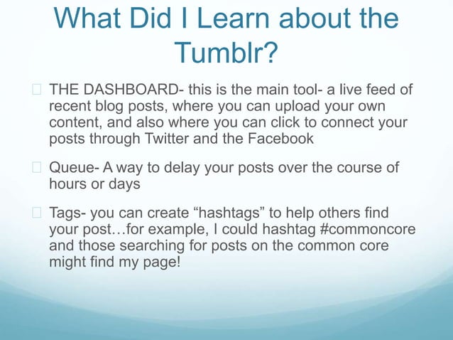Tumblr powerpoint | PPTX