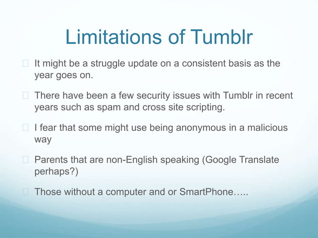 Tumblr powerpoint | PPTX