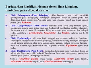 Tumbuhan paku | PPTX