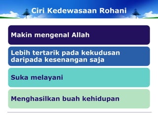 Tumbuh Dewasa Rohani | PPTX