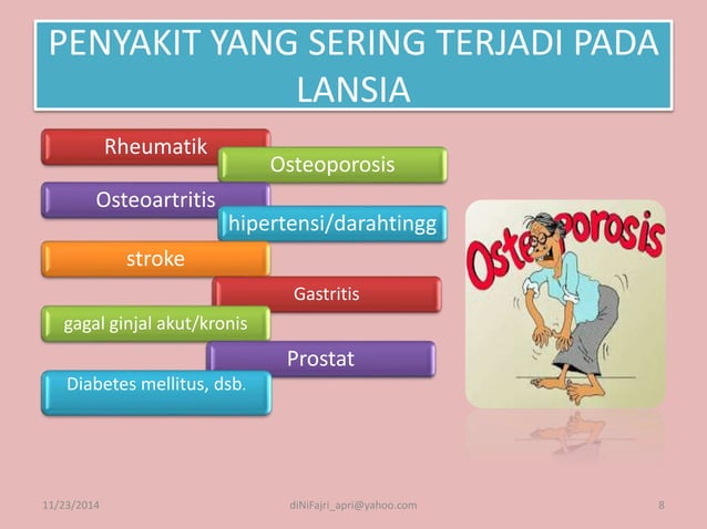 Tumbuh kembang lansia | PPTX