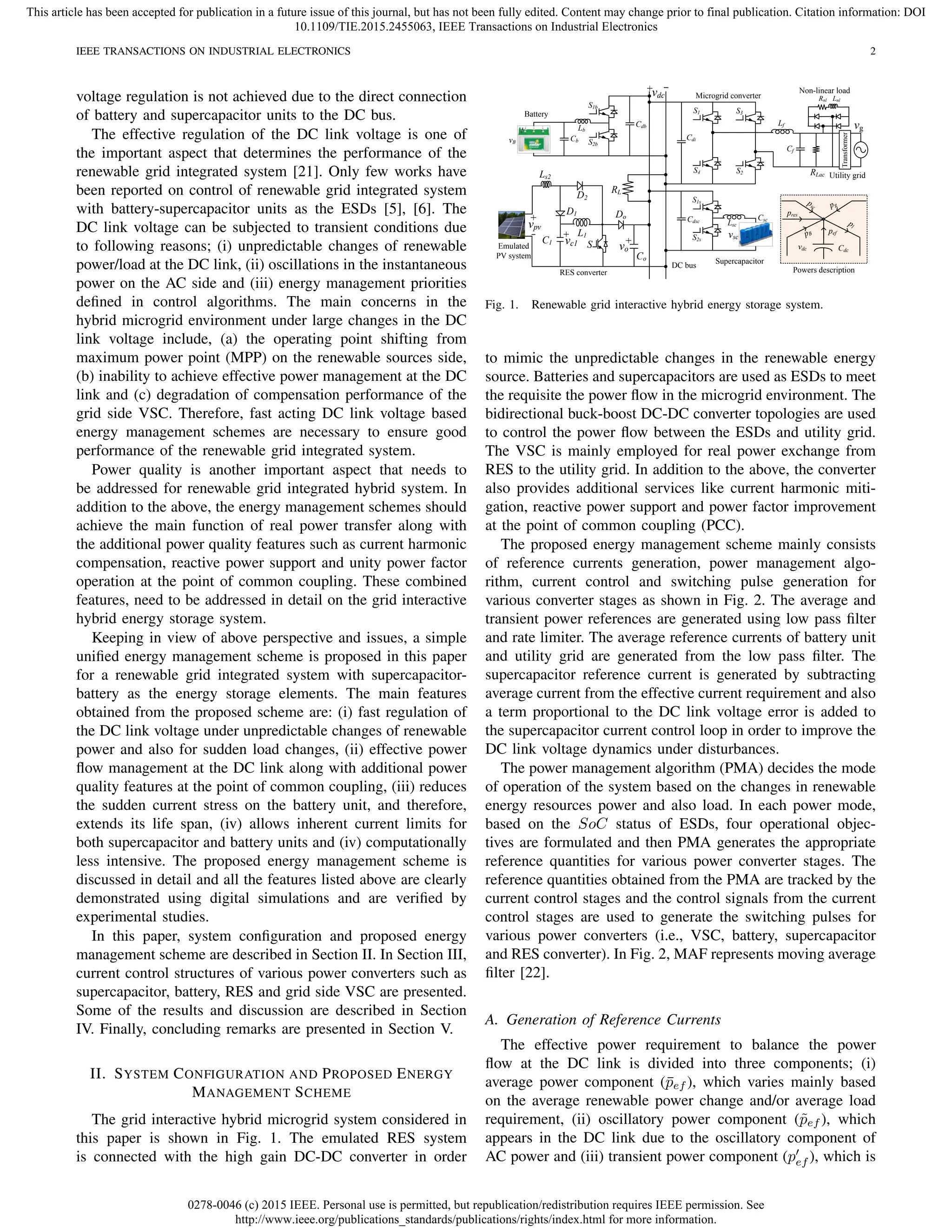 Energy management system for pv and battery system | PDF