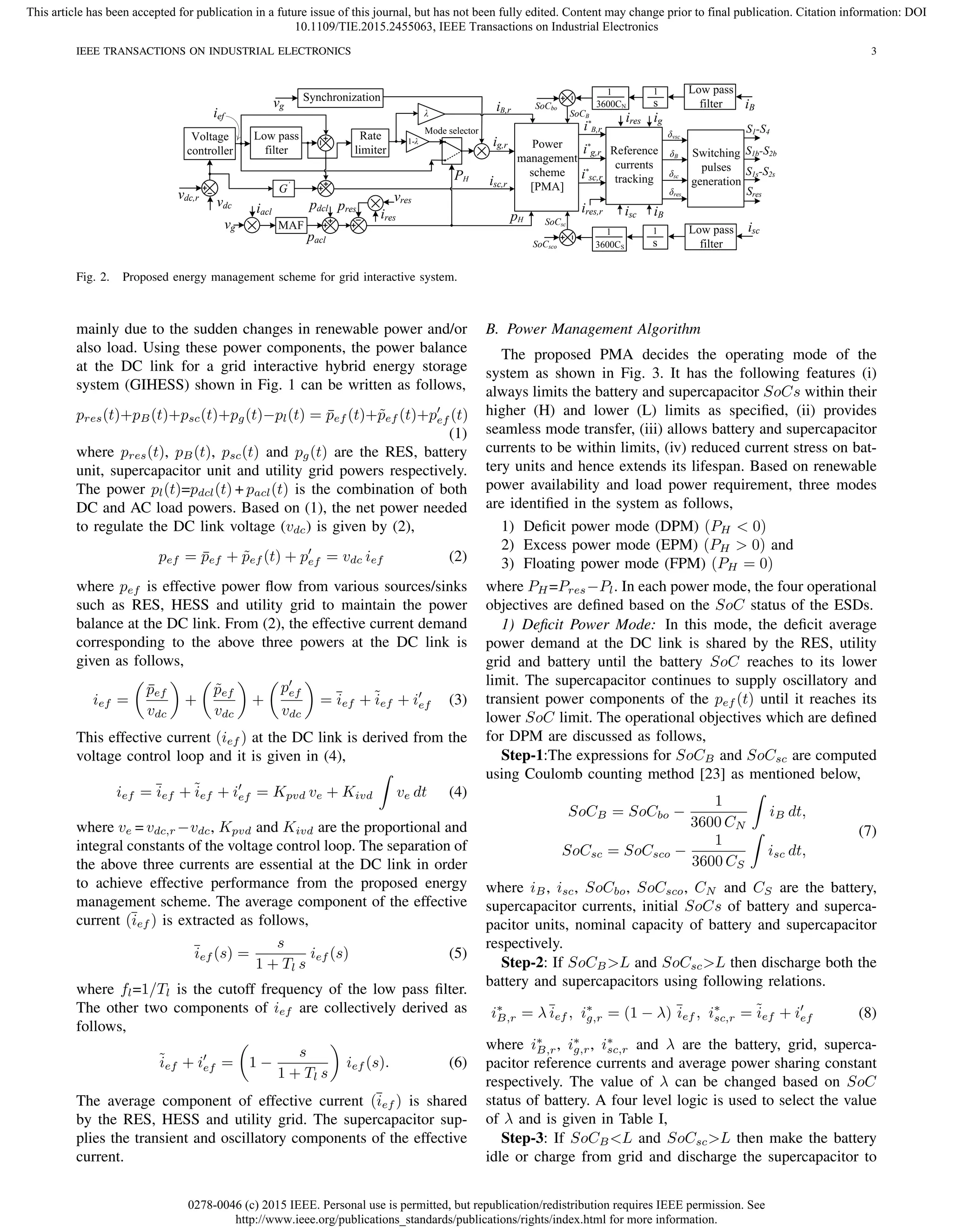 Energy management system for pv and battery system | PDF
