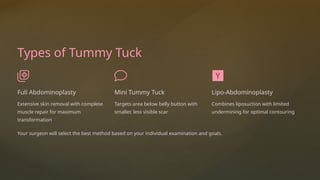 Affordable treatment for Tummy Tuck in Cape Town | PPTX