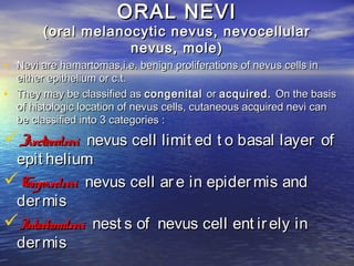 Tumor of oral cavity | PPT