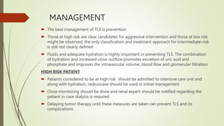 Tumor-Lysis-Syndrome (TLS) - Oncology Emergency | PPTX