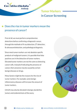 Tumor markers-screening-for-cancer | PDF
