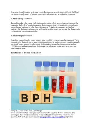 Tumor Biomarkers for Diagnosis: Role in Cancer Detection | The ...