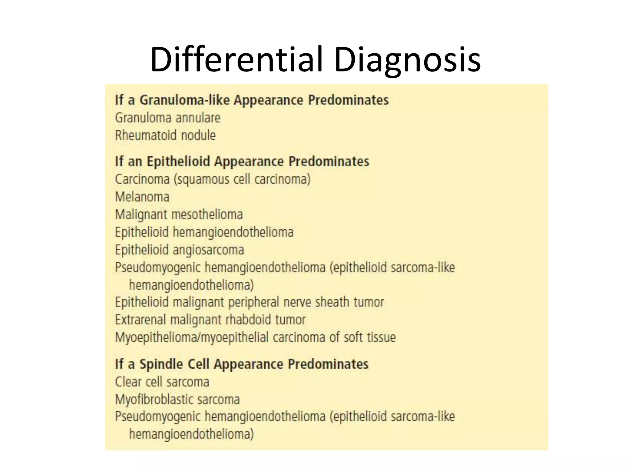 Tumor board soft tissue sarcoma | PPT