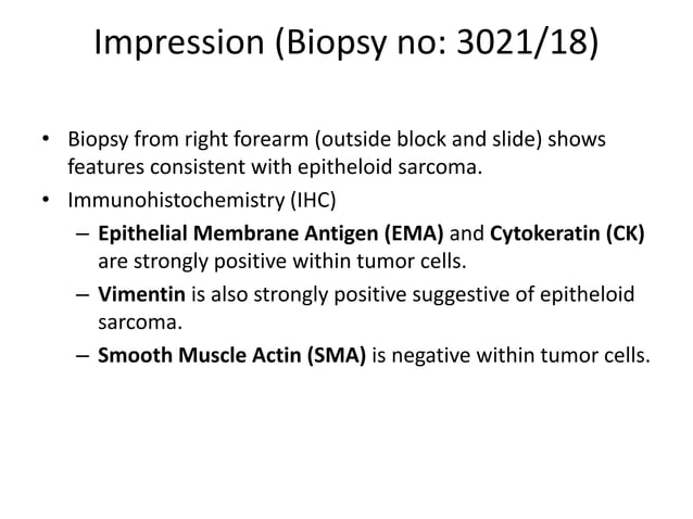 Tumor board soft tissue sarcoma | PPT