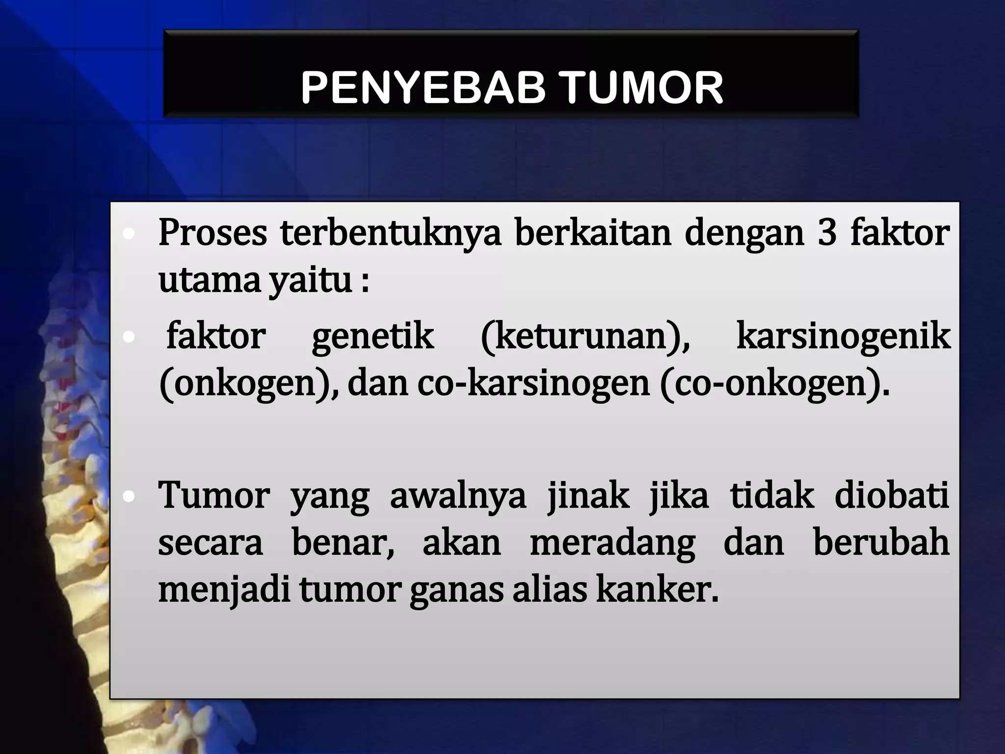 Tumor dan kanker | PPTX