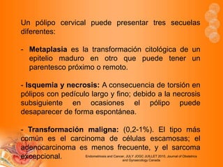 Tumores benignos del cervix final | PPTX