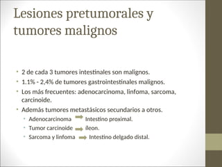 Diapositivas de tumores de intestino delgado.ppt