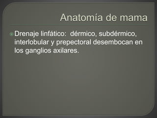 Tumores de mama | PPTX