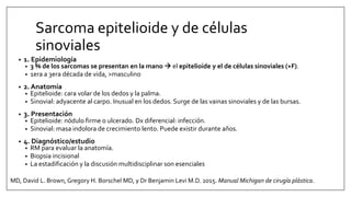 Tumores malignos de la mano.pptx