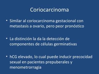 Ovario Tumor De Células Germinales