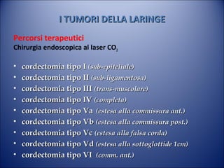 Tumori della laringe | PPT