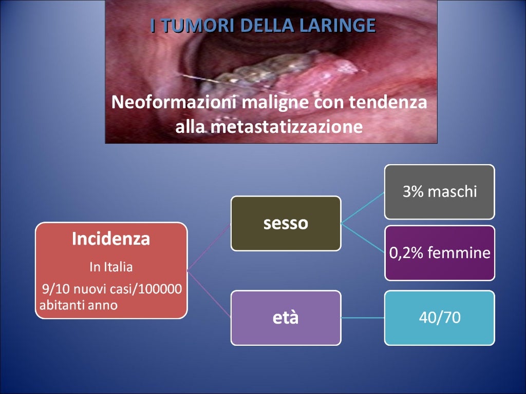 Tumori della laringe