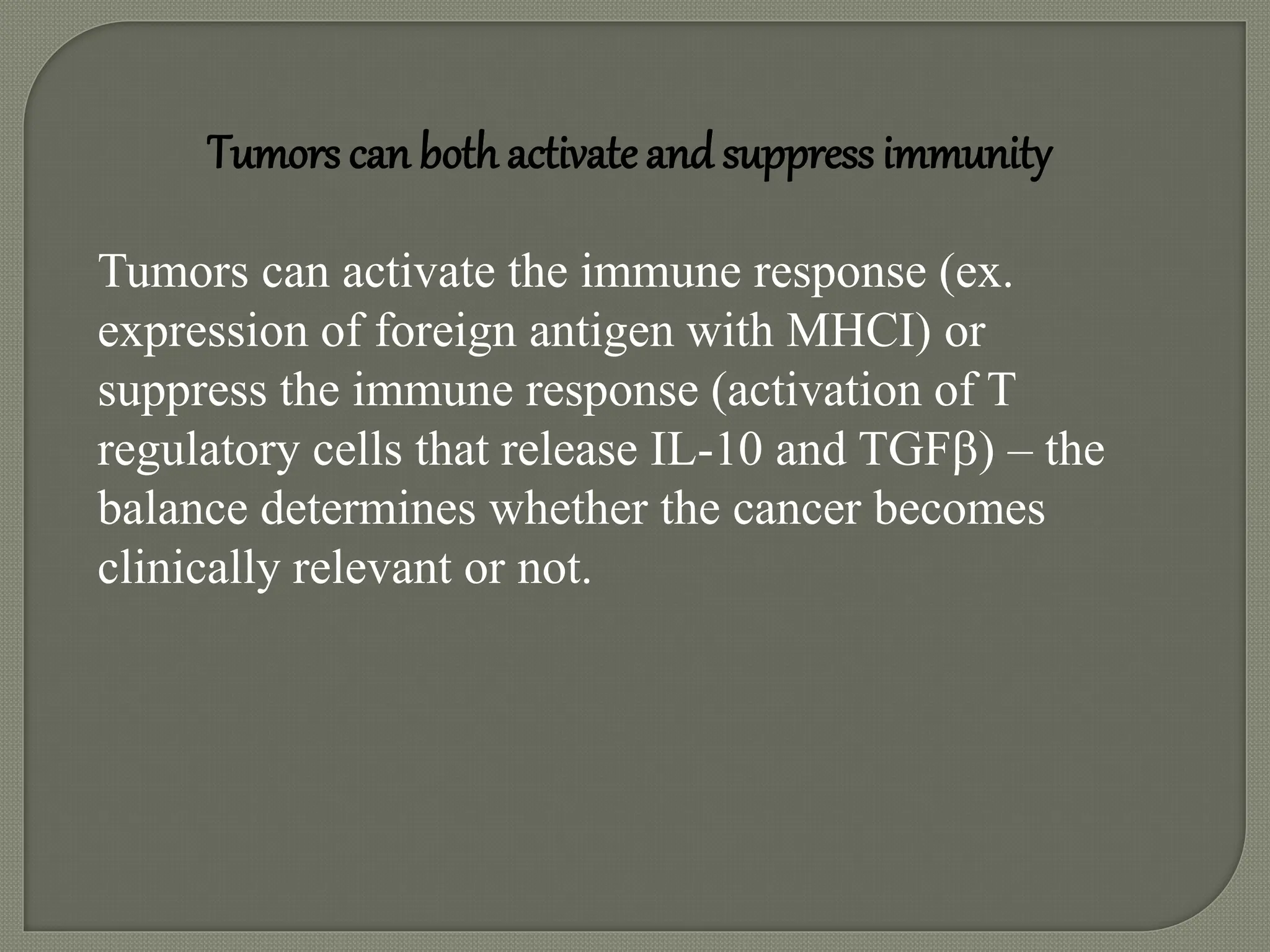 Tumor immunology with immunotherapy ppt | PPTX