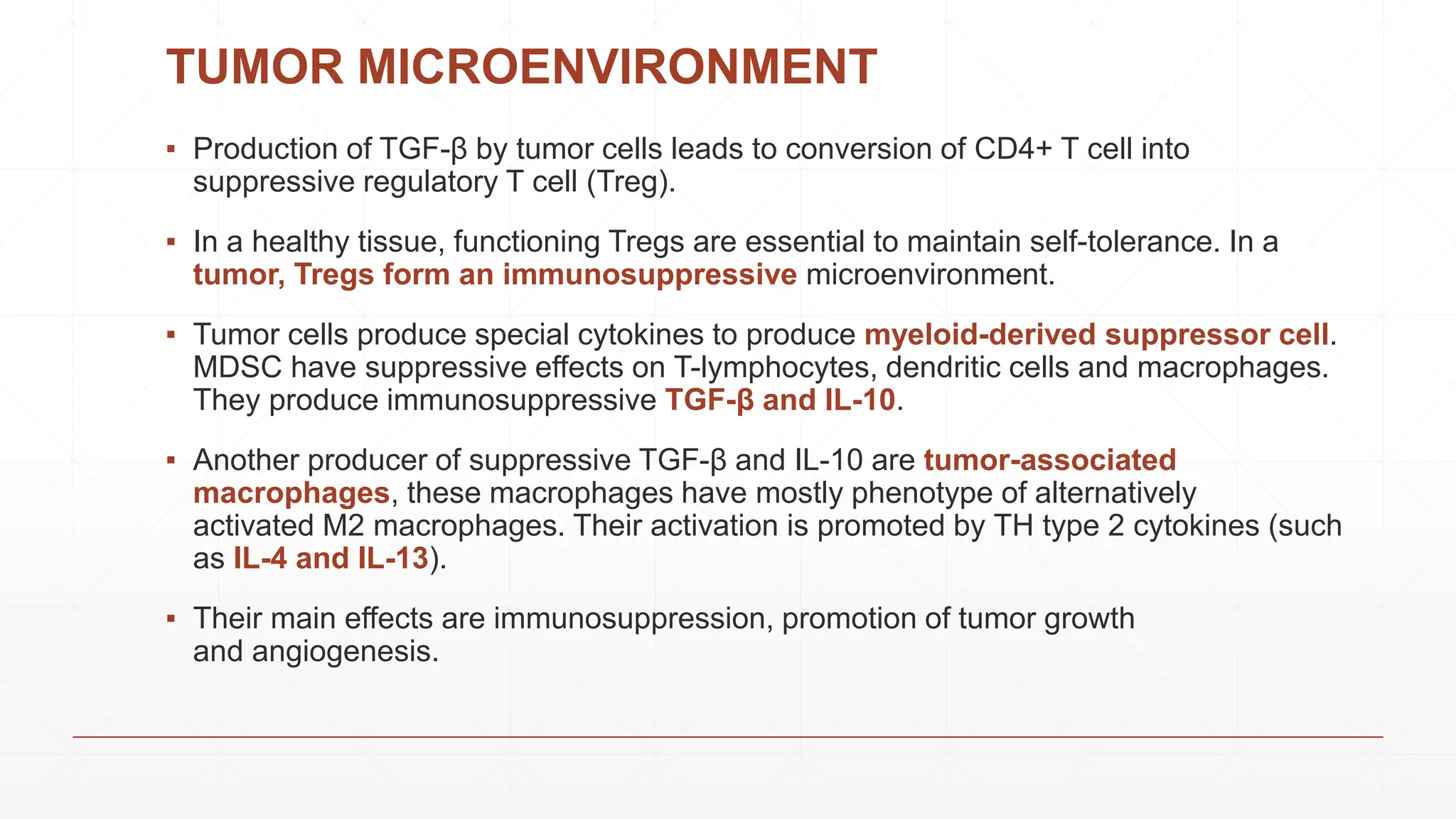 Tumor Immunology and role of antigens in analysis of anaplastic tumors ...