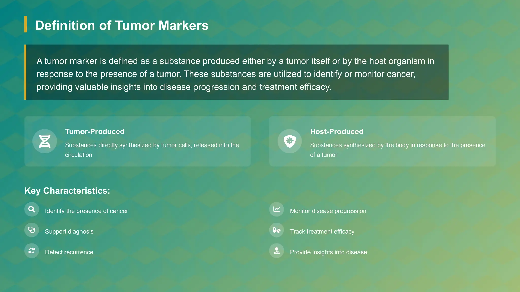 tumor indicators for laboratory tests .pptx
