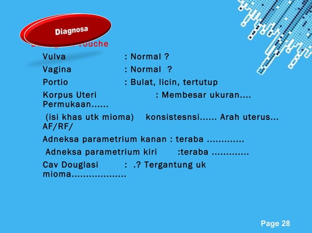 Tumor Jinak And Mioma Uteri Ppt