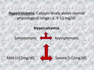 Hypercalcemia Of Malignancy