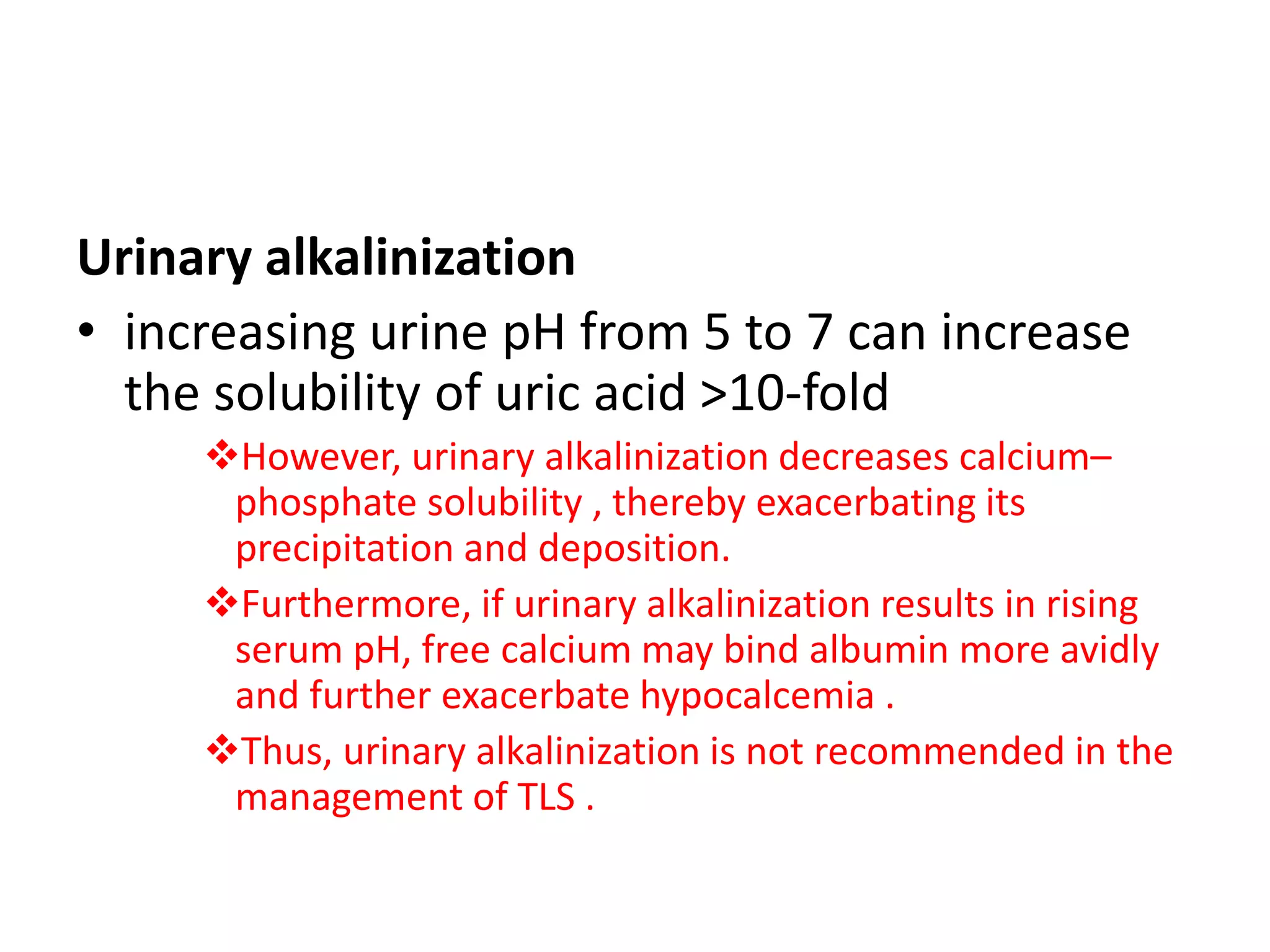 Tumor lysis syndrome | PPTX