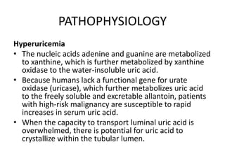 Tumor lysis syndrome | PPTX