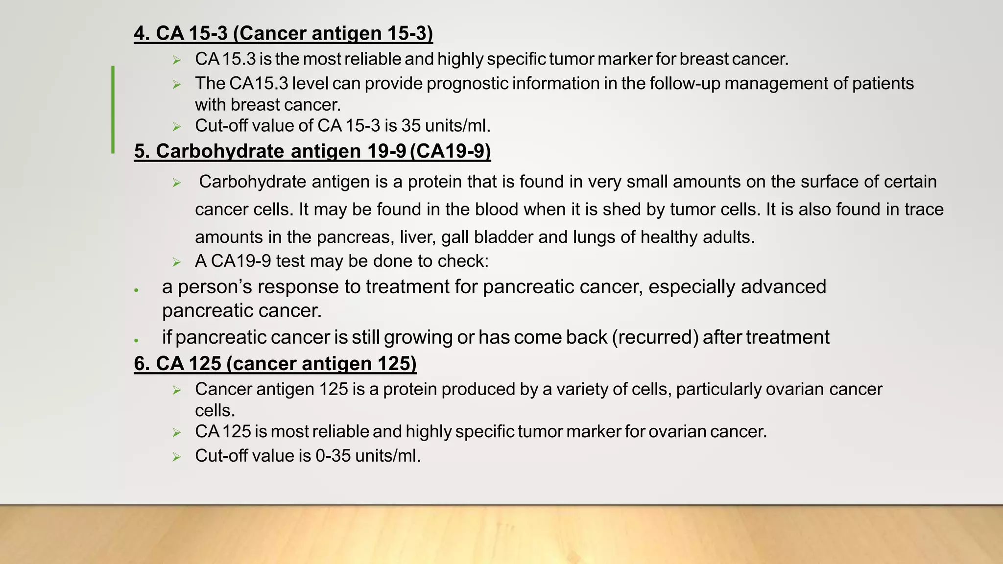 Tumor marker | PPTX