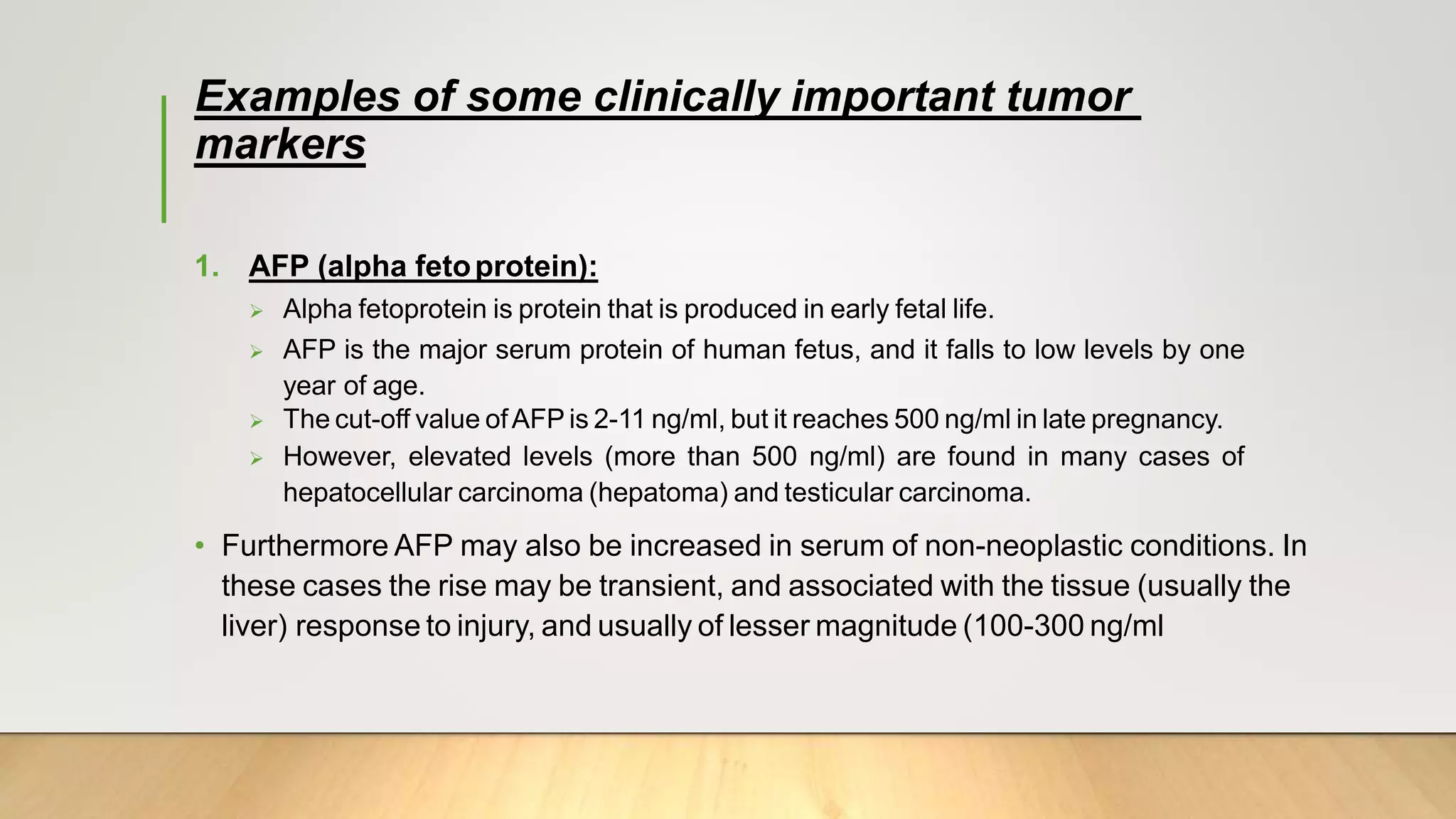 Tumor marker | PPTX